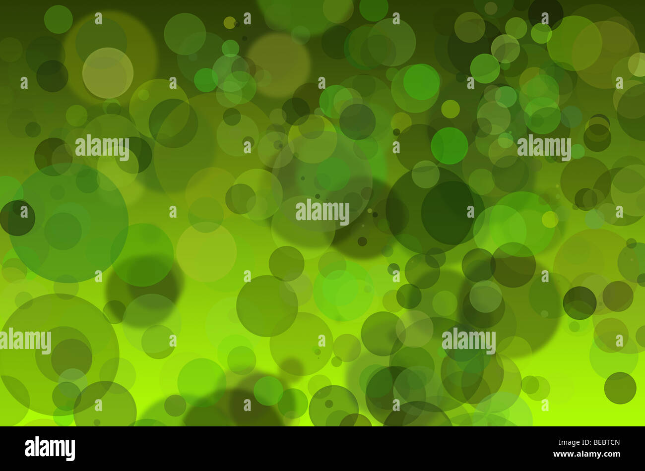 green out of focus digitally created night light background Stock Photo ...