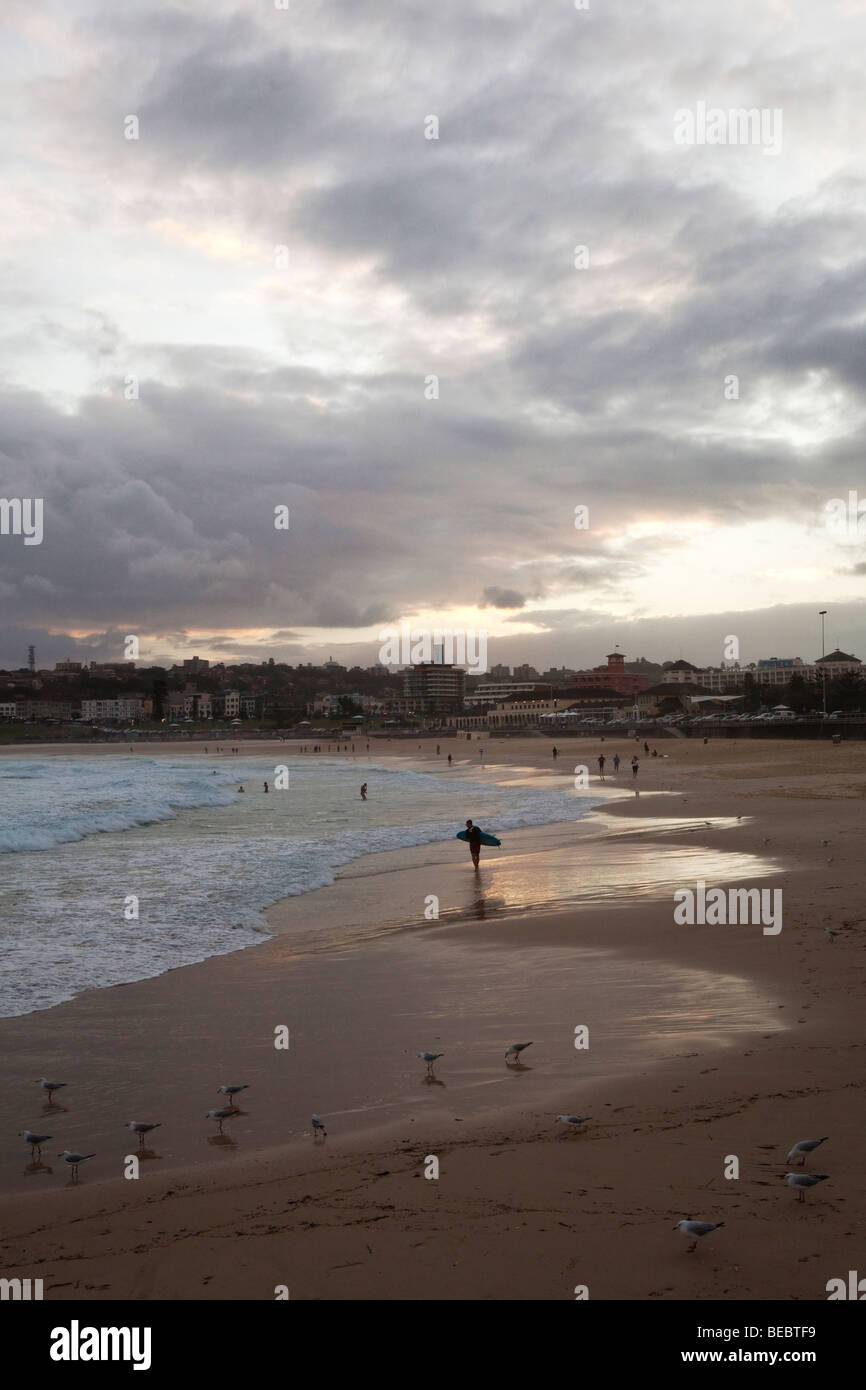 Bondi beach sunset hi-res stock photography and images - Alamy