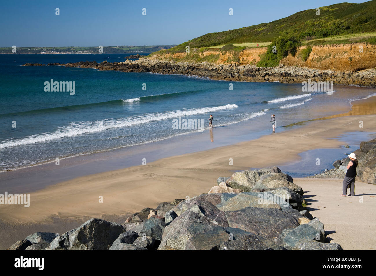 Perran sands hi-res stock photography and images - Alamy