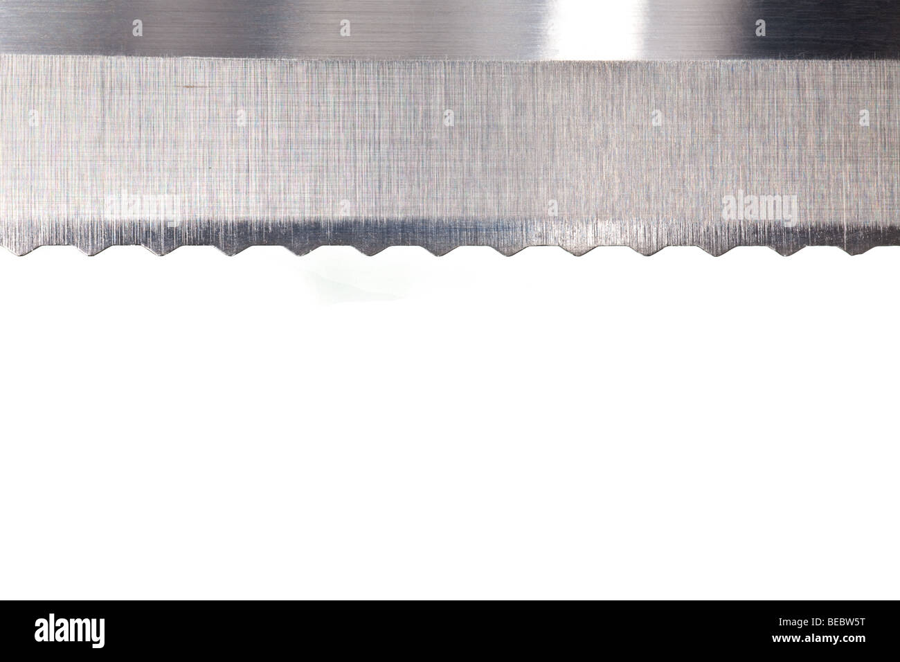 knife edge isolated on a pure white background Stock Photo - Alamy