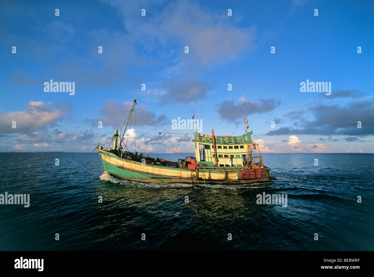 Fishing dragger - Sihanoukville, Cambodia Stock Photo - Alamy