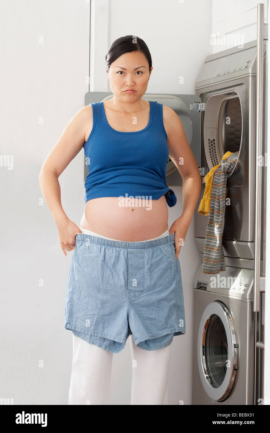 Woman shorts tank top hi-res stock photography and images - Alamy