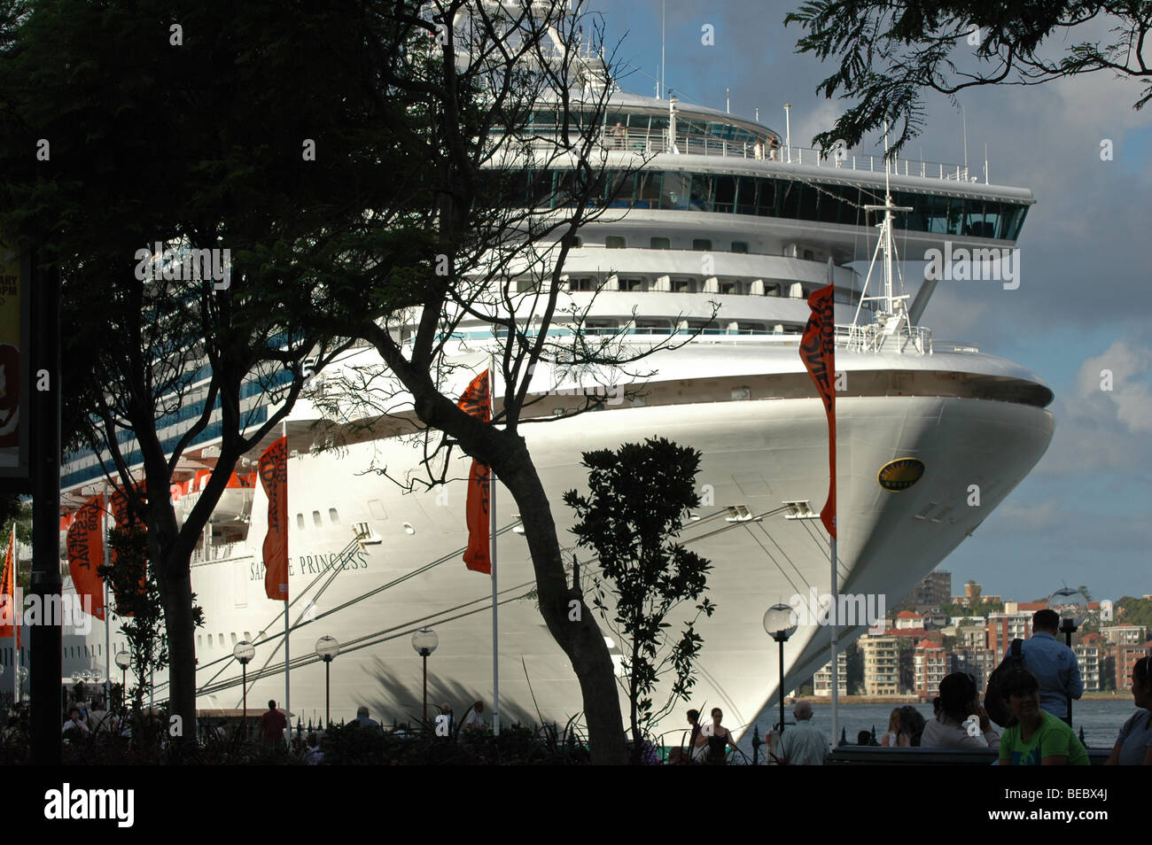 The Sapphire Princess docks in Sydney, Australia Stock Photo - Alamy