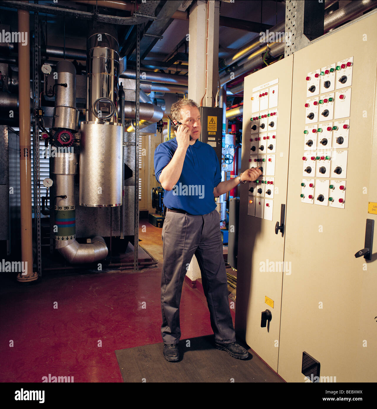 Boiler control panels hi-res stock photography and images - Alamy