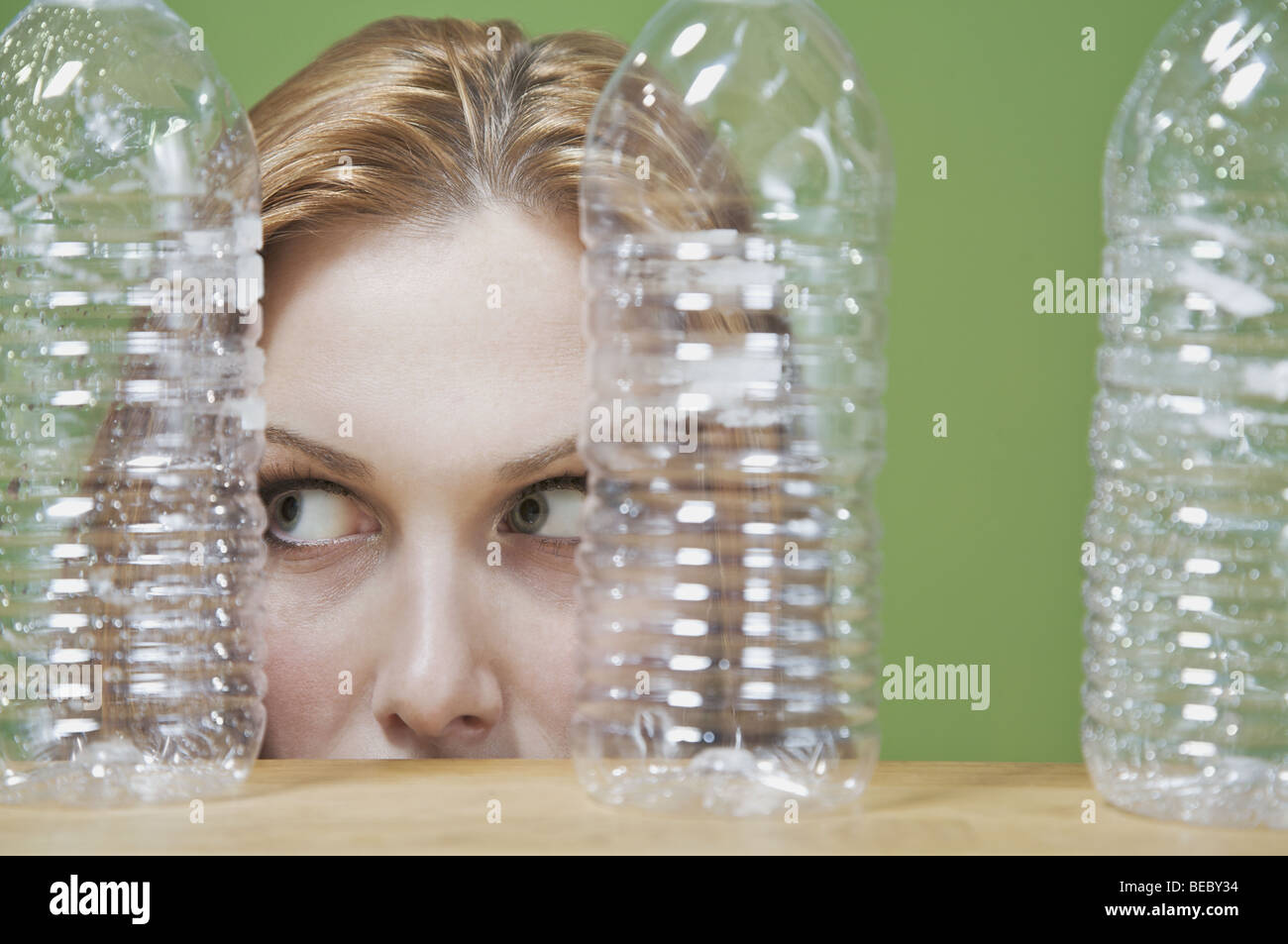 Three colored bottles hi-res stock photography and images - Alamy