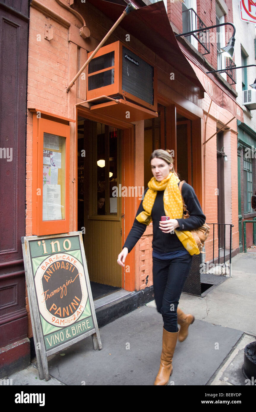 Cafe Ino on Bedford Street in Greenwich Village on Saturday, September ...