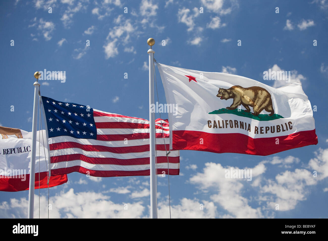 Fluttering colorful national flags hi-res stock photography and images ...