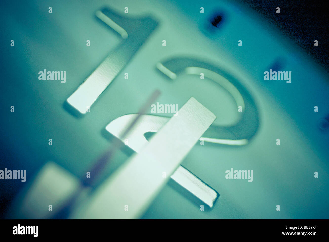 Number on clock face hi-res stock photography and images - Alamy