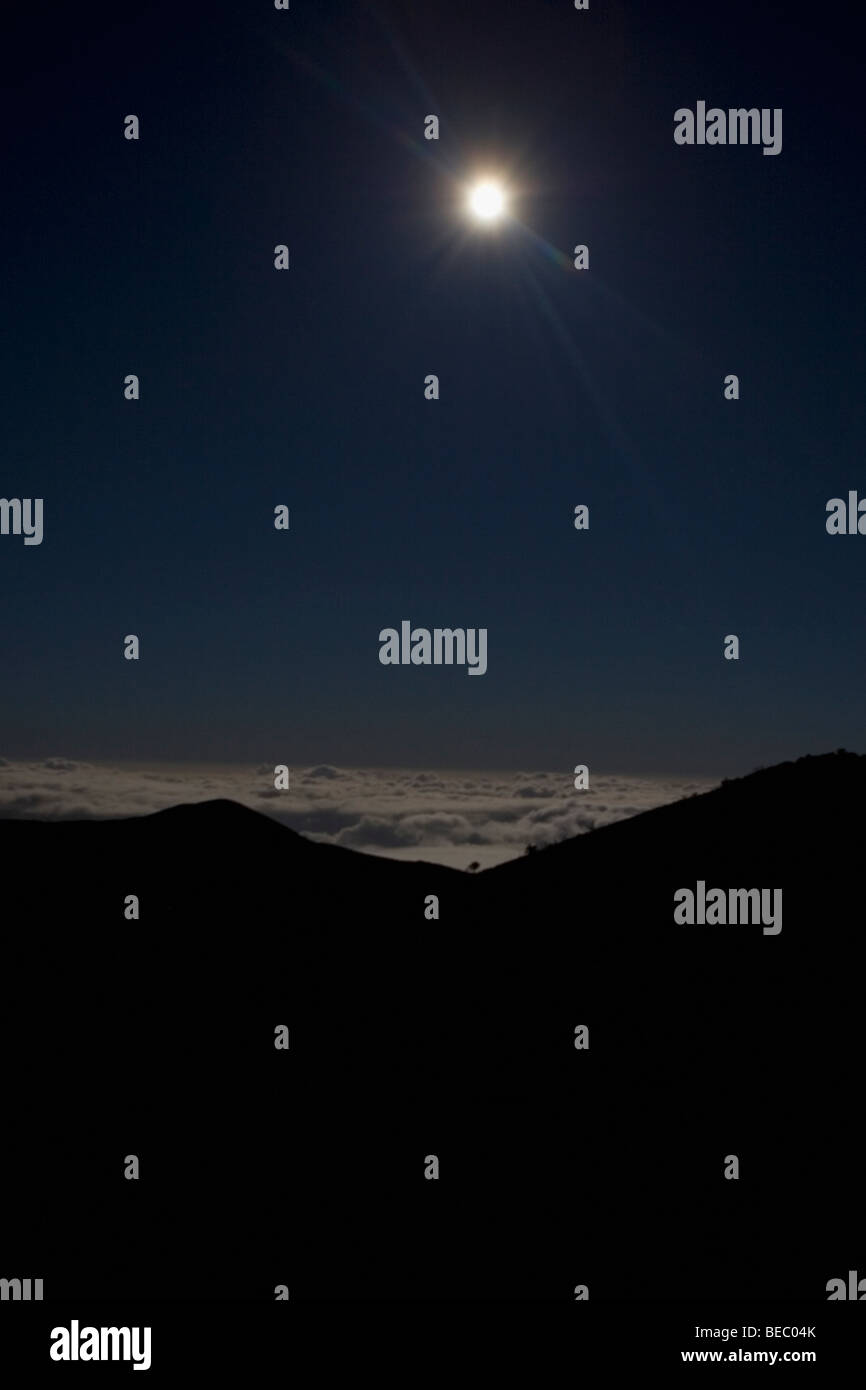 Hawaii big island full moon hi-res stock photography and images - Alamy