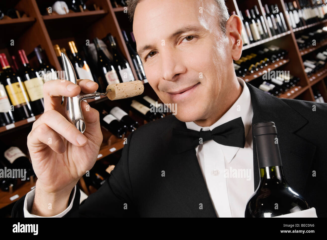 Sniffing wine cork hi-res stock photography and images - Alamy