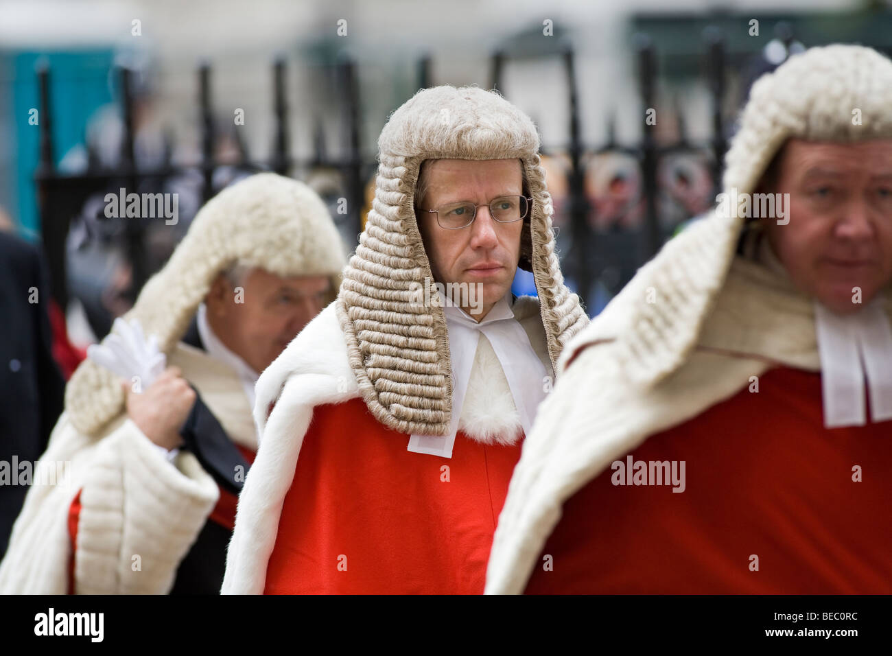 Judges Procession service at Westminster Abbey in London High Court ...