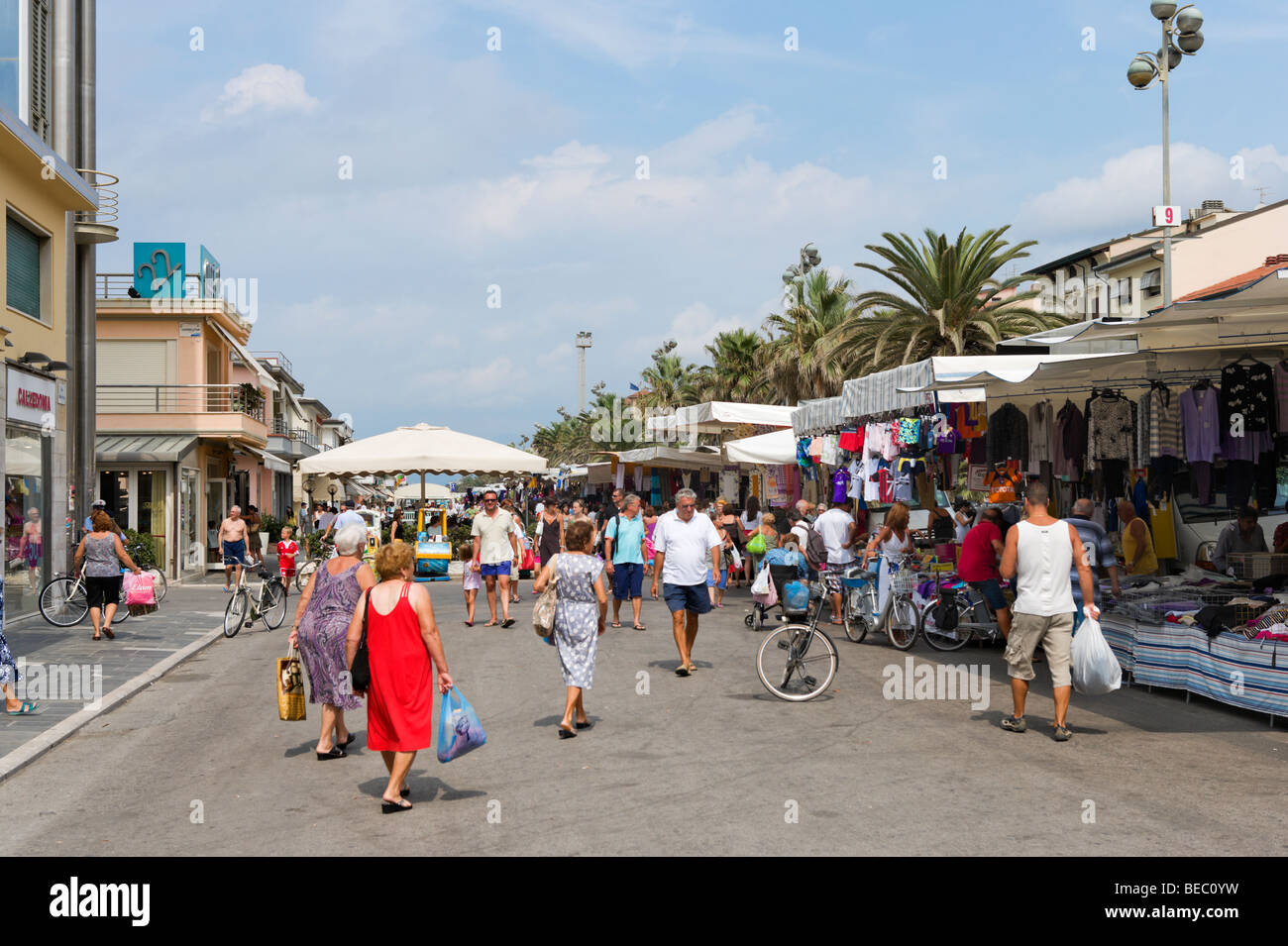 Viareggio promenade hi-res stock photography and images - Alamy