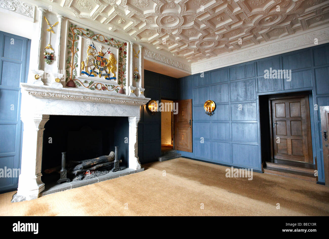 Royal Quarters Edinburgh Castle Scotland UK Stock Photo - Alamy