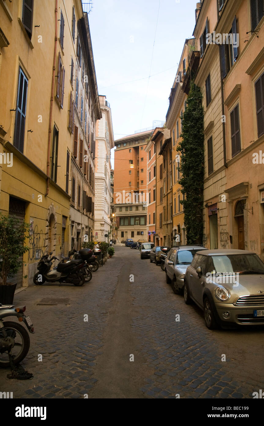 Street of Rome Stock Photo - Alamy