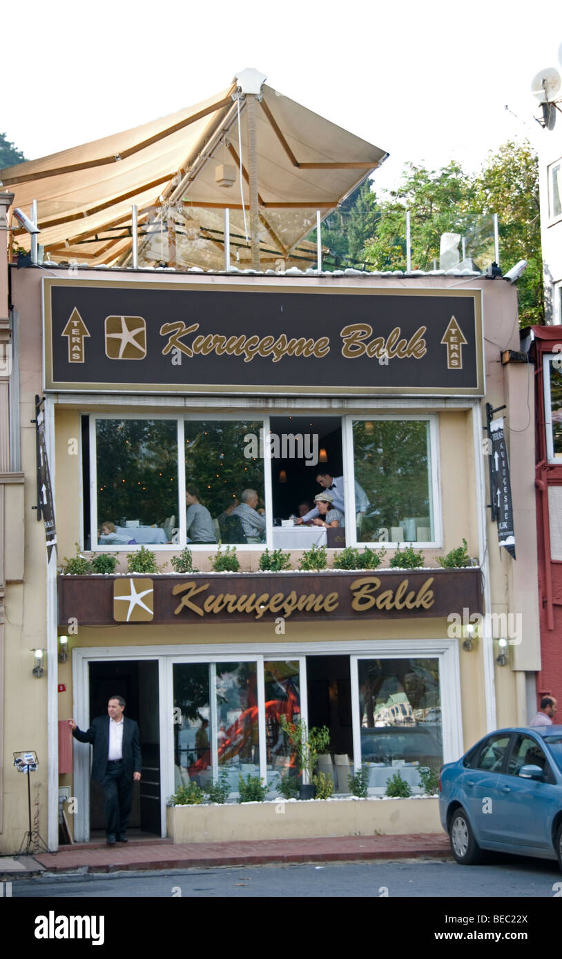Istanbul Turkish Restaurant Turkey Bosphorus bar Stock Photo - Alamy
