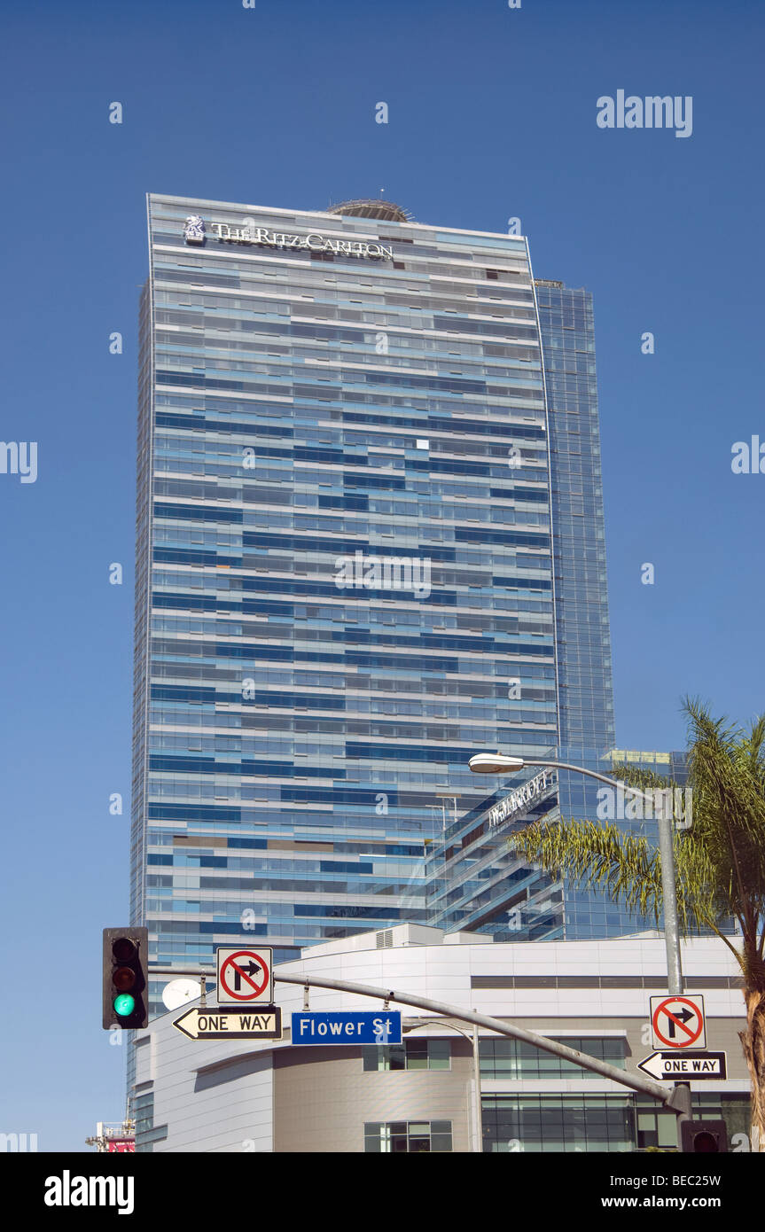 The Ritz Carlton Hotel in downtown Los Angeles Stock Photo - Alamy