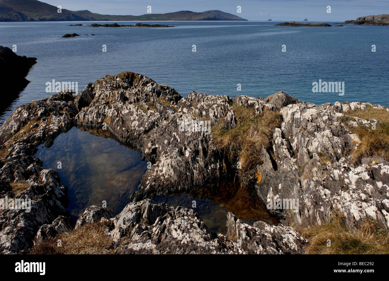 Coastal scenery of County Kerry, Ireland Stock Photo - Alamy