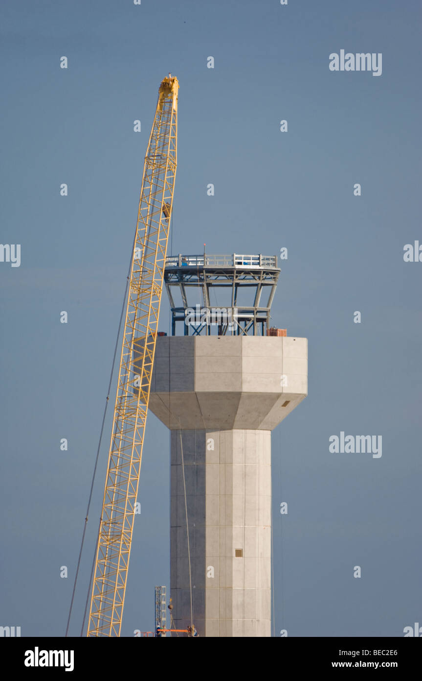 Air Traffic Control Tower under construction Stock Photo - Alamy
