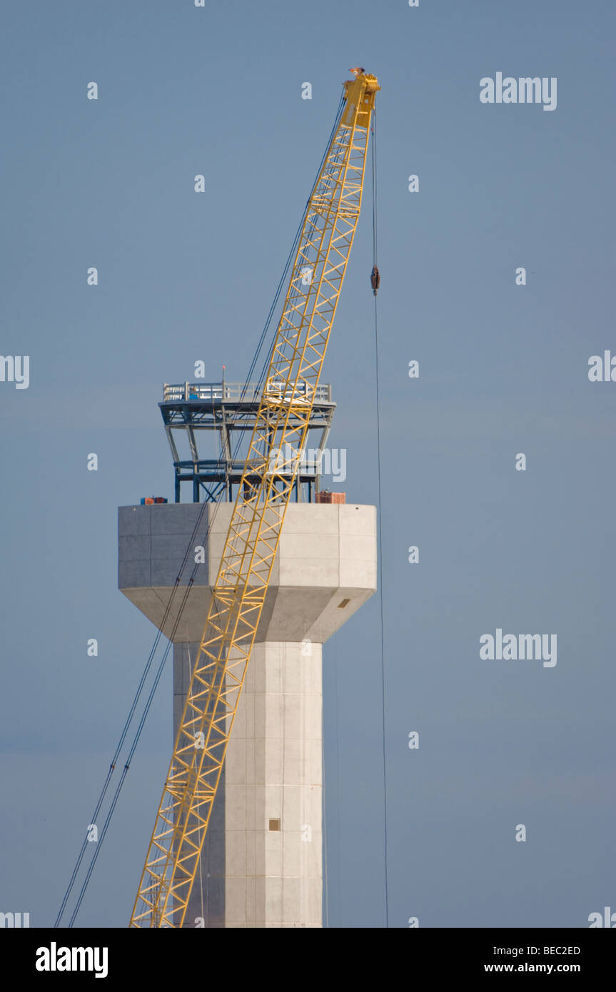 Air Traffic Control Tower under construction Stock Photo - Alamy