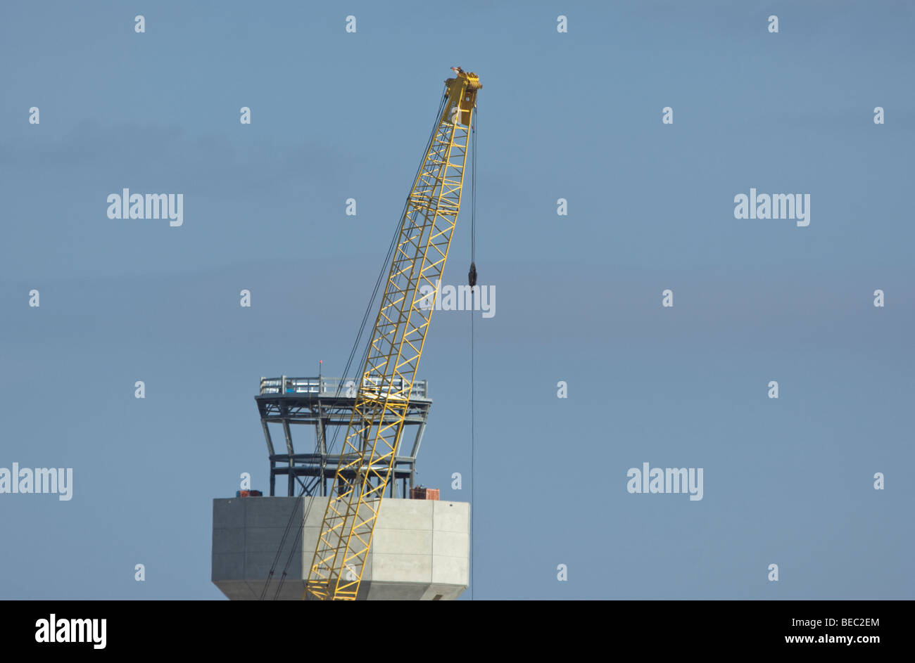 Air Traffic Control Tower under construction Stock Photo - Alamy