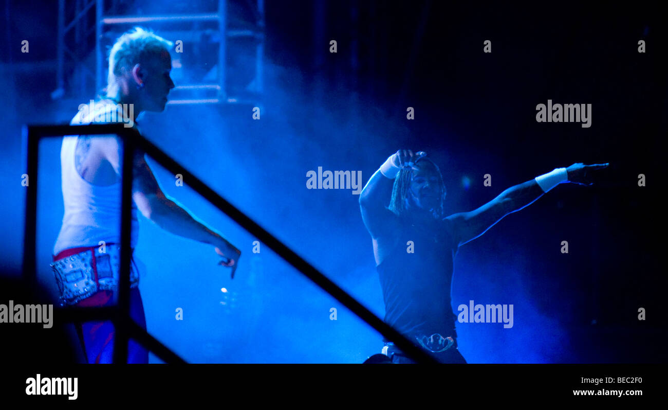 Liam howlett of the prodigy and maxim hi-res stock photography and ...