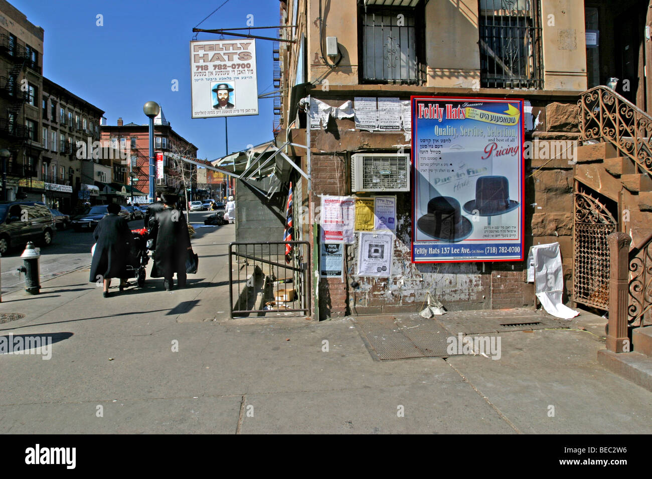 Williamsburg Brooklyn is home to a large Hasidic Orthodox Jewish ...