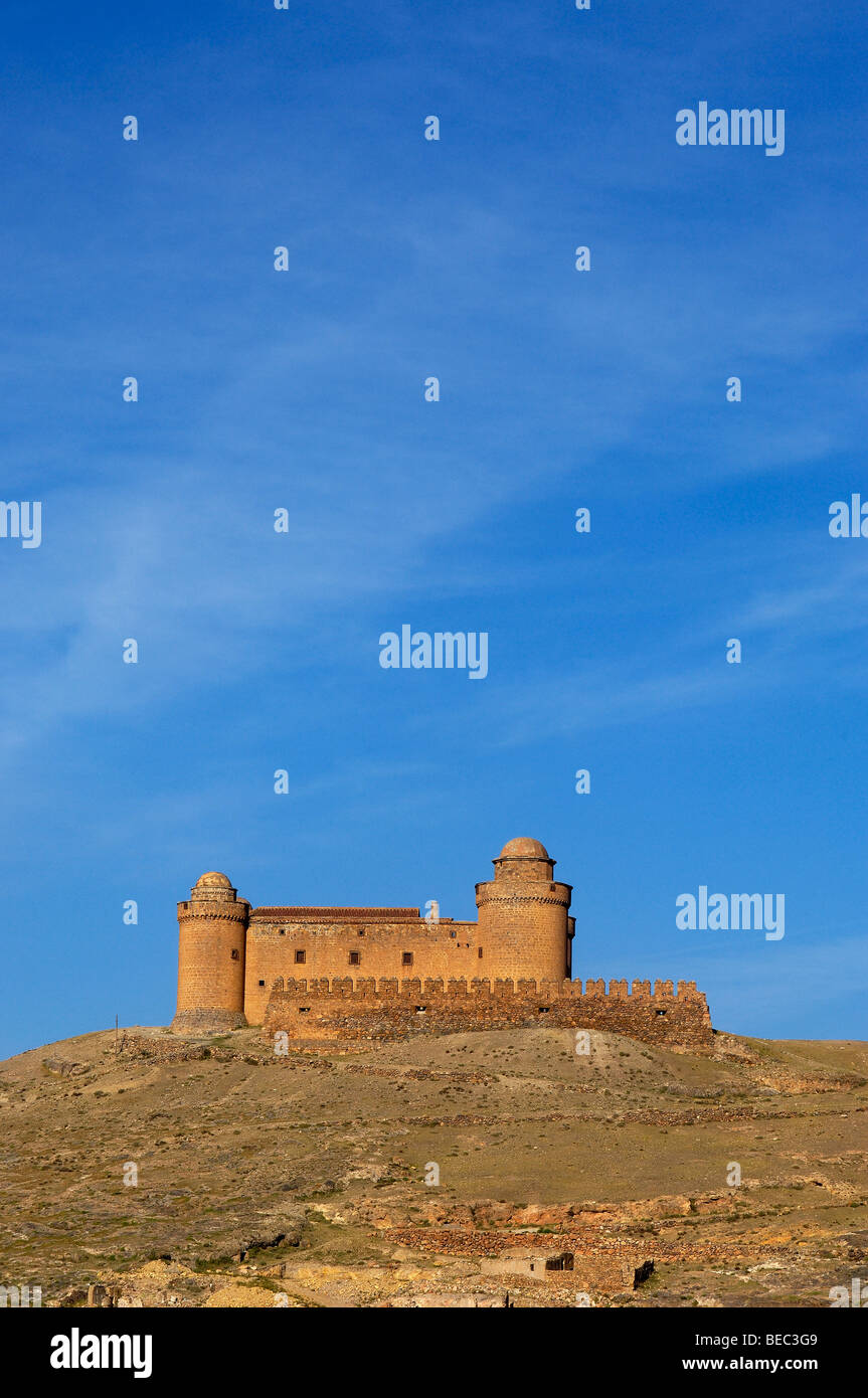 La Calahorra Renaissance castle (S.XVI) at la Calahorra village ...