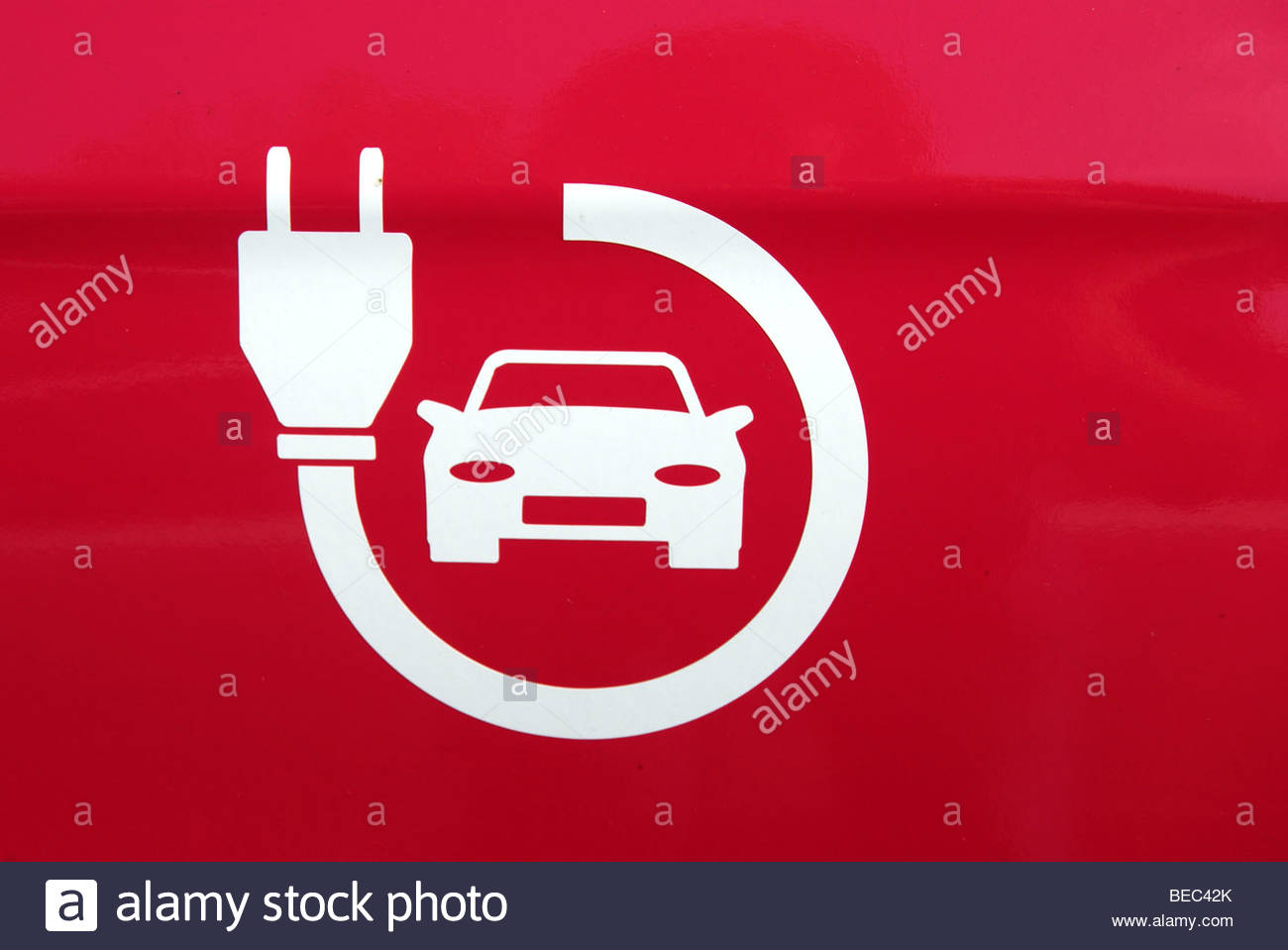Electric Car Symbol Stock Photos & Electric Car Symbol Stock Images - Alamy