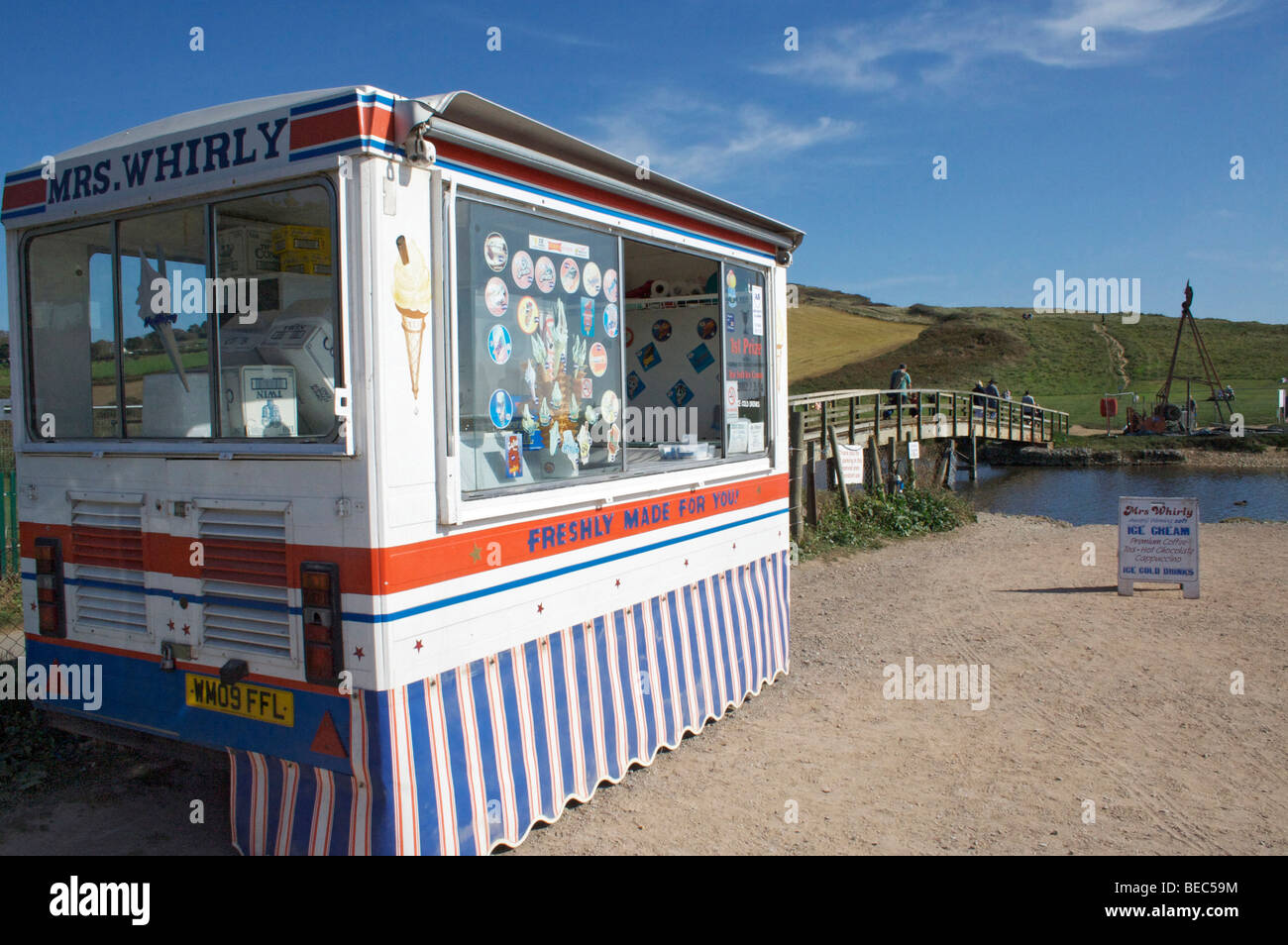 Mrs whippy icecream hi-res stock photography and images - Alamy