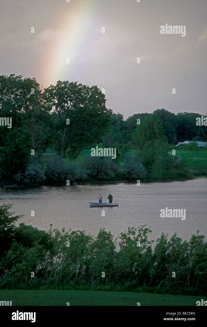 people fishing, fishermen, Lewis and Clark Lake, Lewis and Clark ...