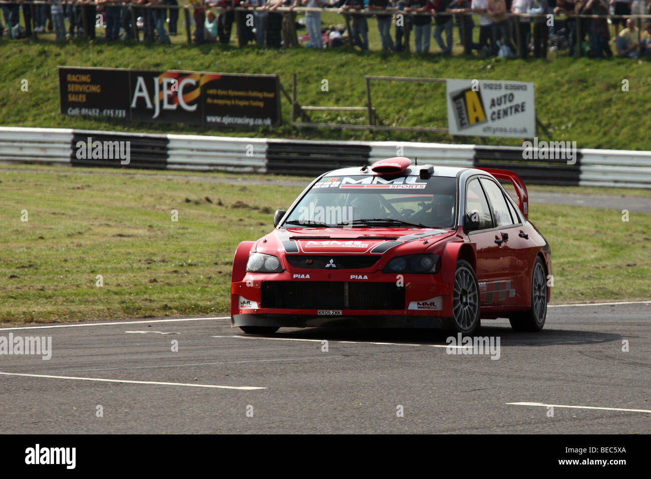 Mitsubishi Evo X Rally Car High Resolution Stock Photography and Images ...