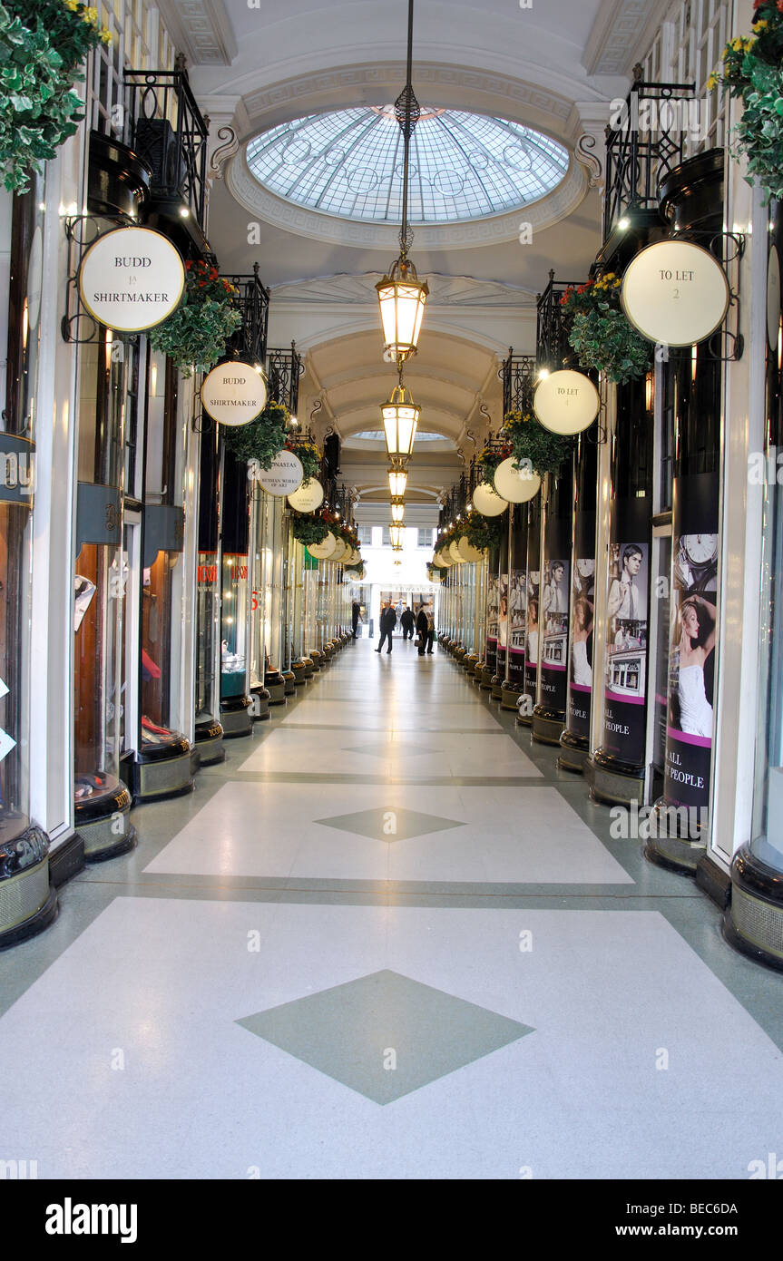 Piccadilly Arcade, Piccadilly, City of Westminster, London, England ...