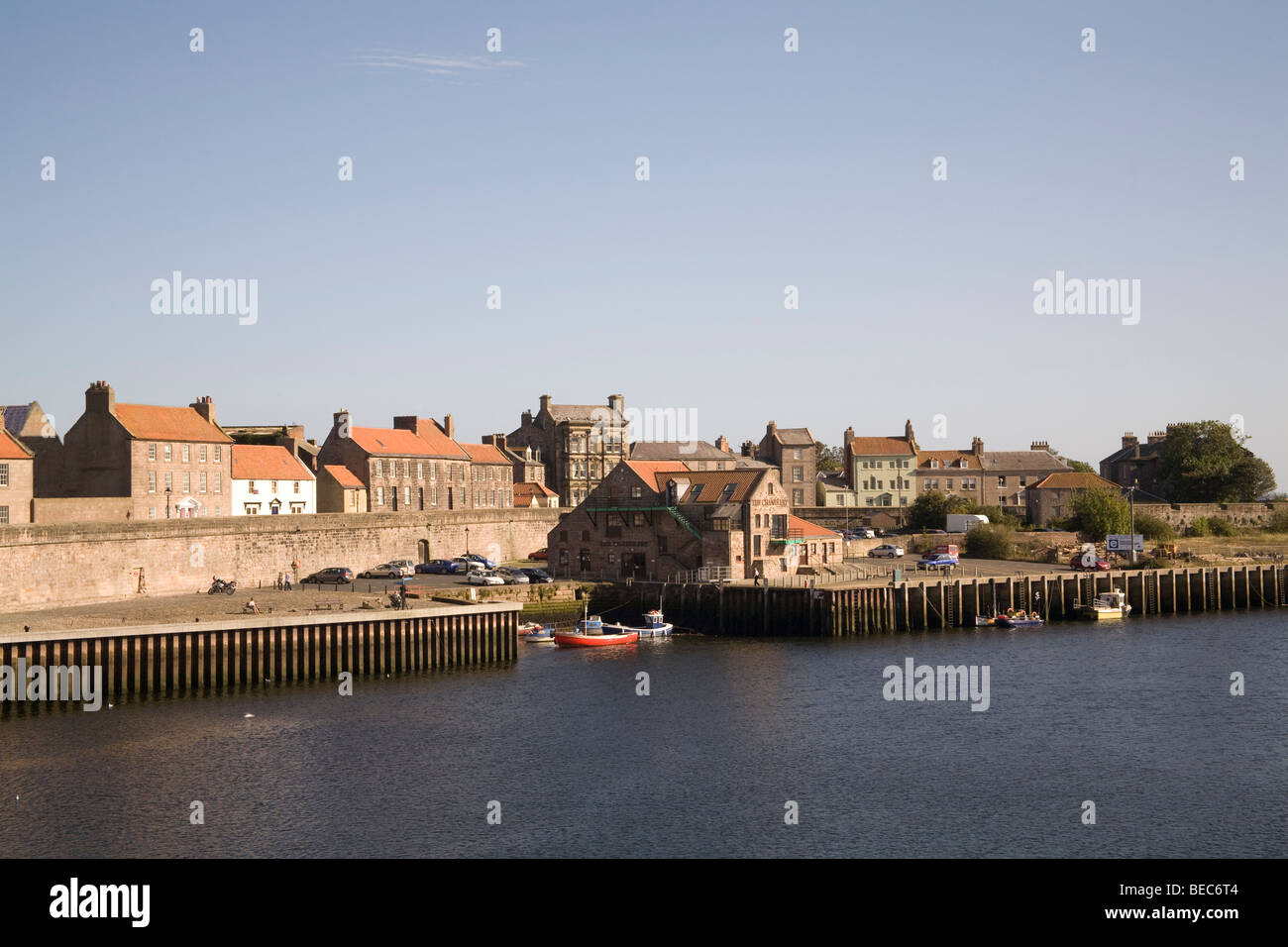 Berwick on Tweed Northumberland England UK Looking across the River ...