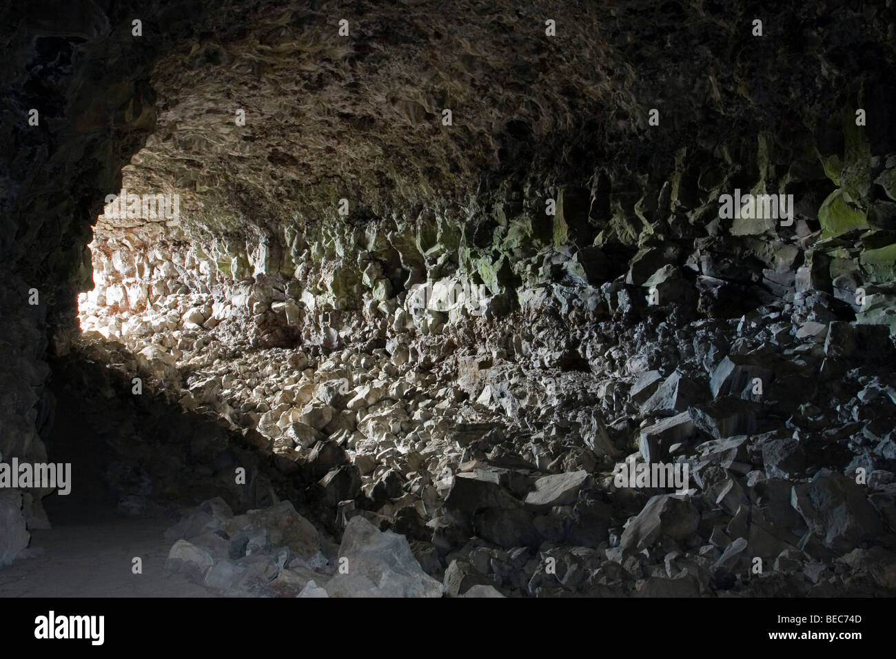 Lava cave hi-res stock photography and images - Alamy