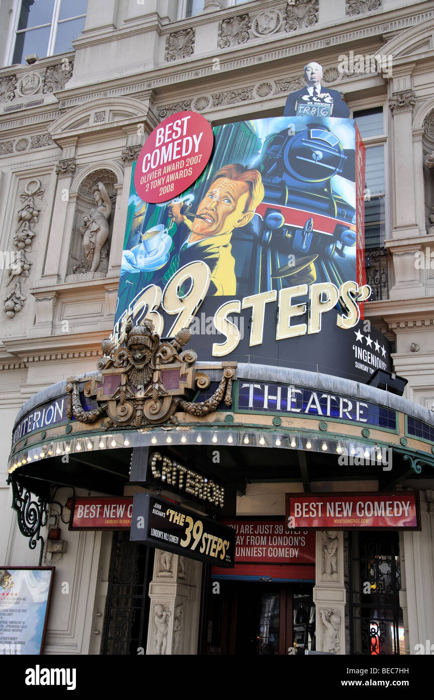 John Buchan's The 39 Steps, Criterion Theatre, Piccadilly Circus, City ...
