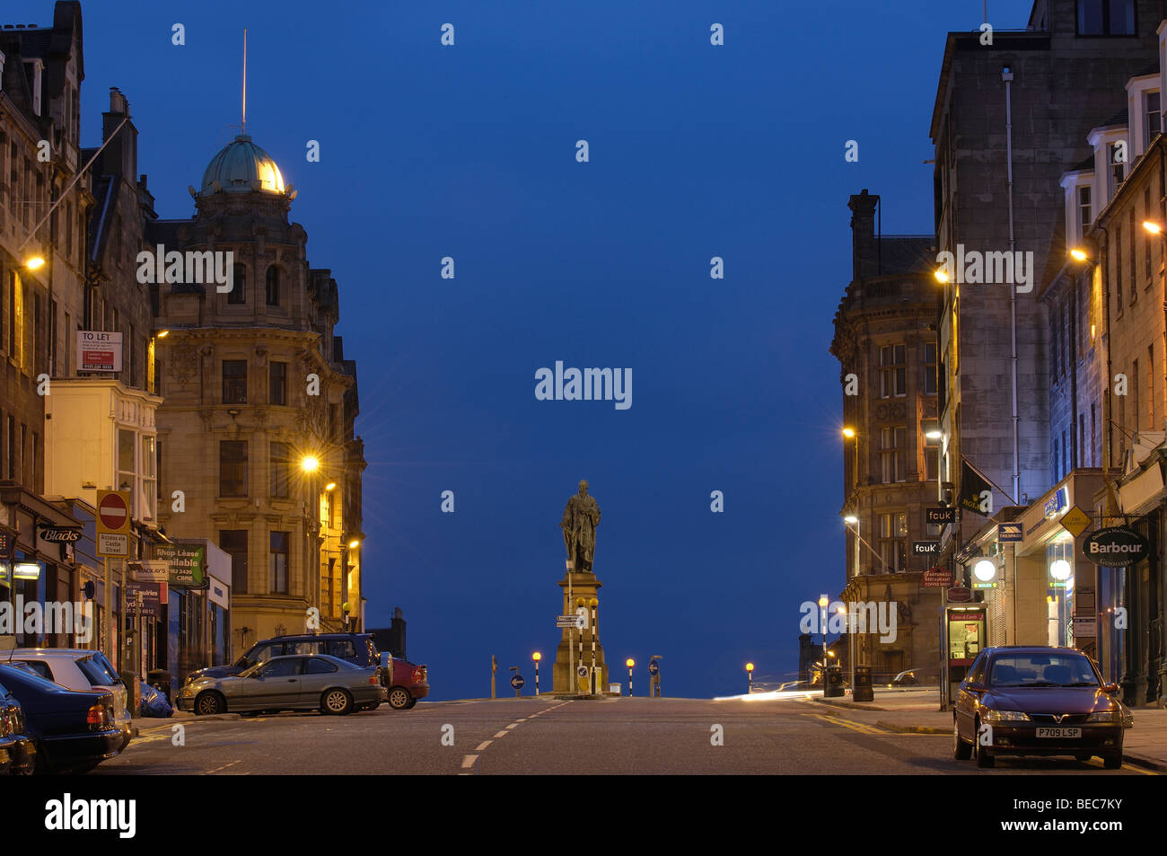 Hanover street edinburgh hi-res stock photography and images - Alamy