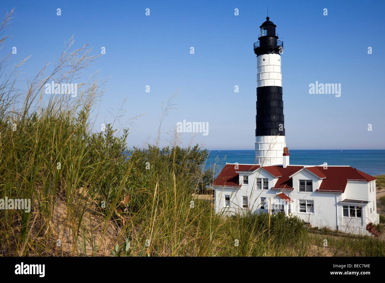 Big Sable Point Lighthouse, Michigan, USA Stock Photo - Alamy