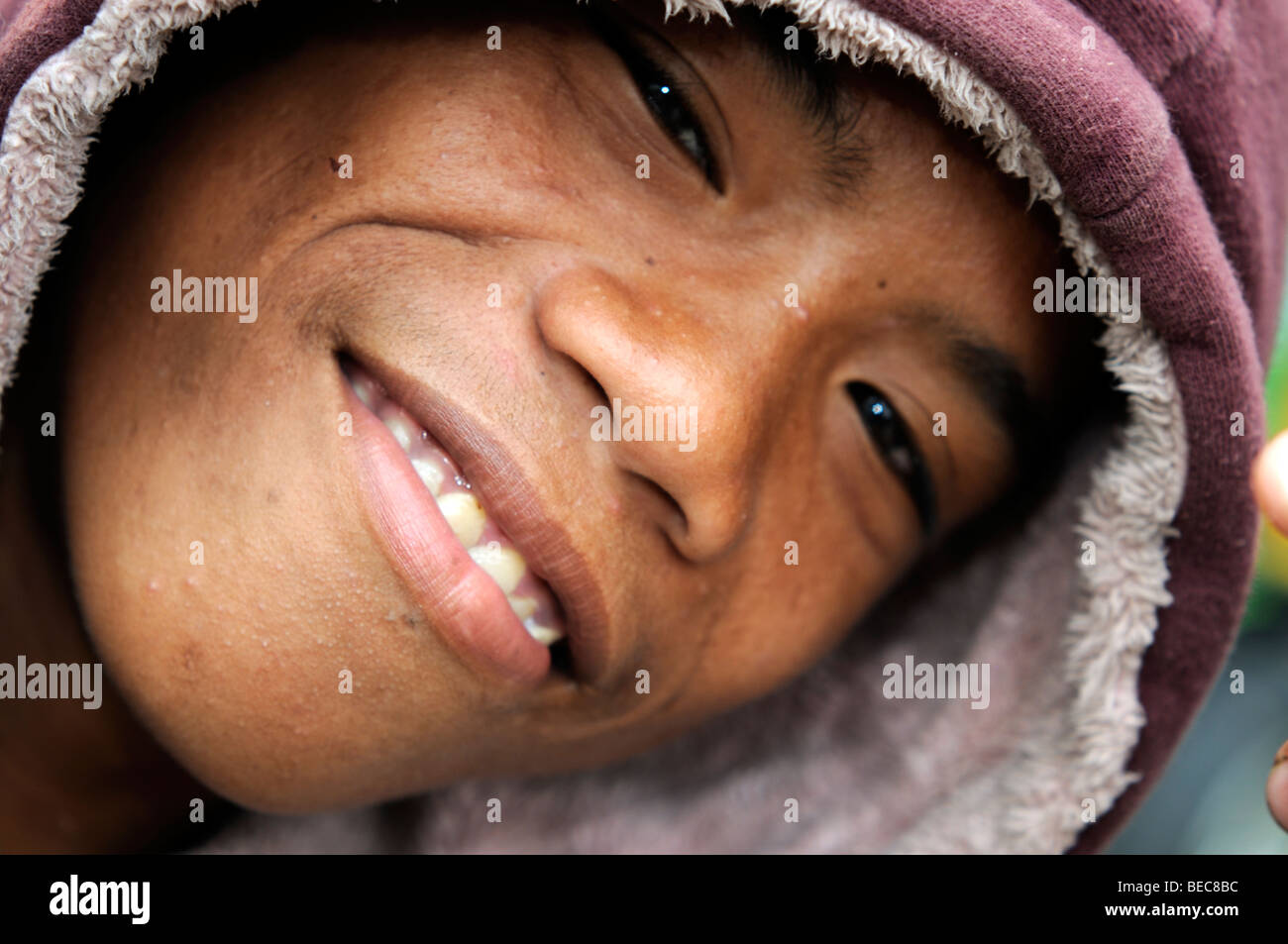 street boy cagayan de oro, mindanao philippines Stock Photo - Alamy