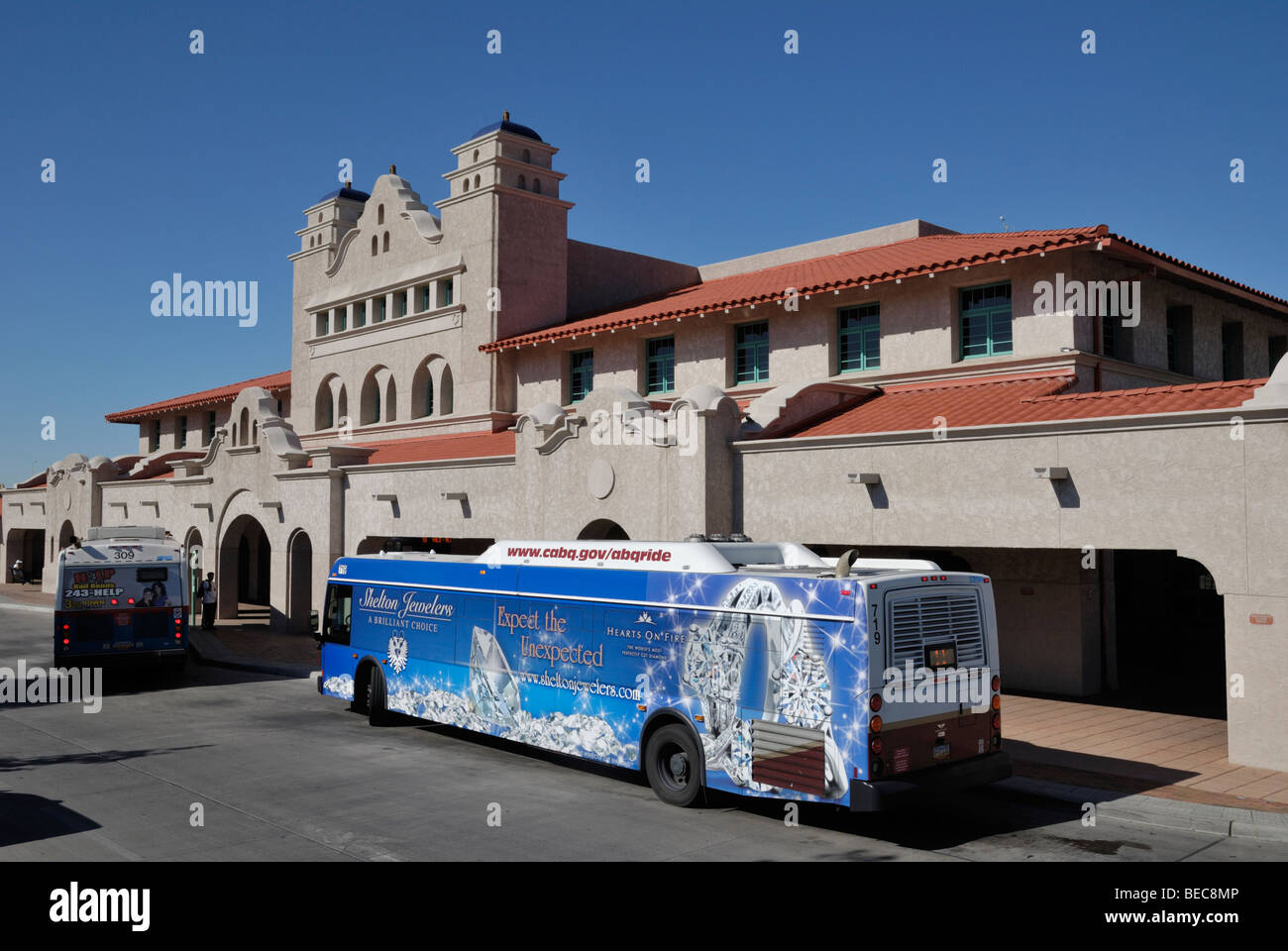 The Alvarado Transportation Center, Albuquerque, New Mexico, USA Stock ...