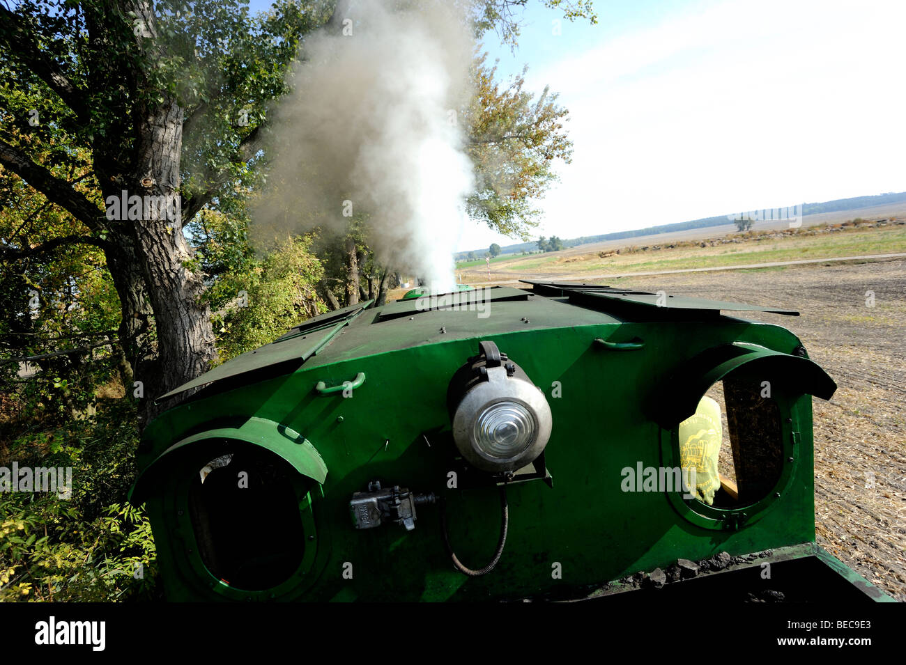 Steam Locomotive coal tank engine railway Stock Photo - Alamy