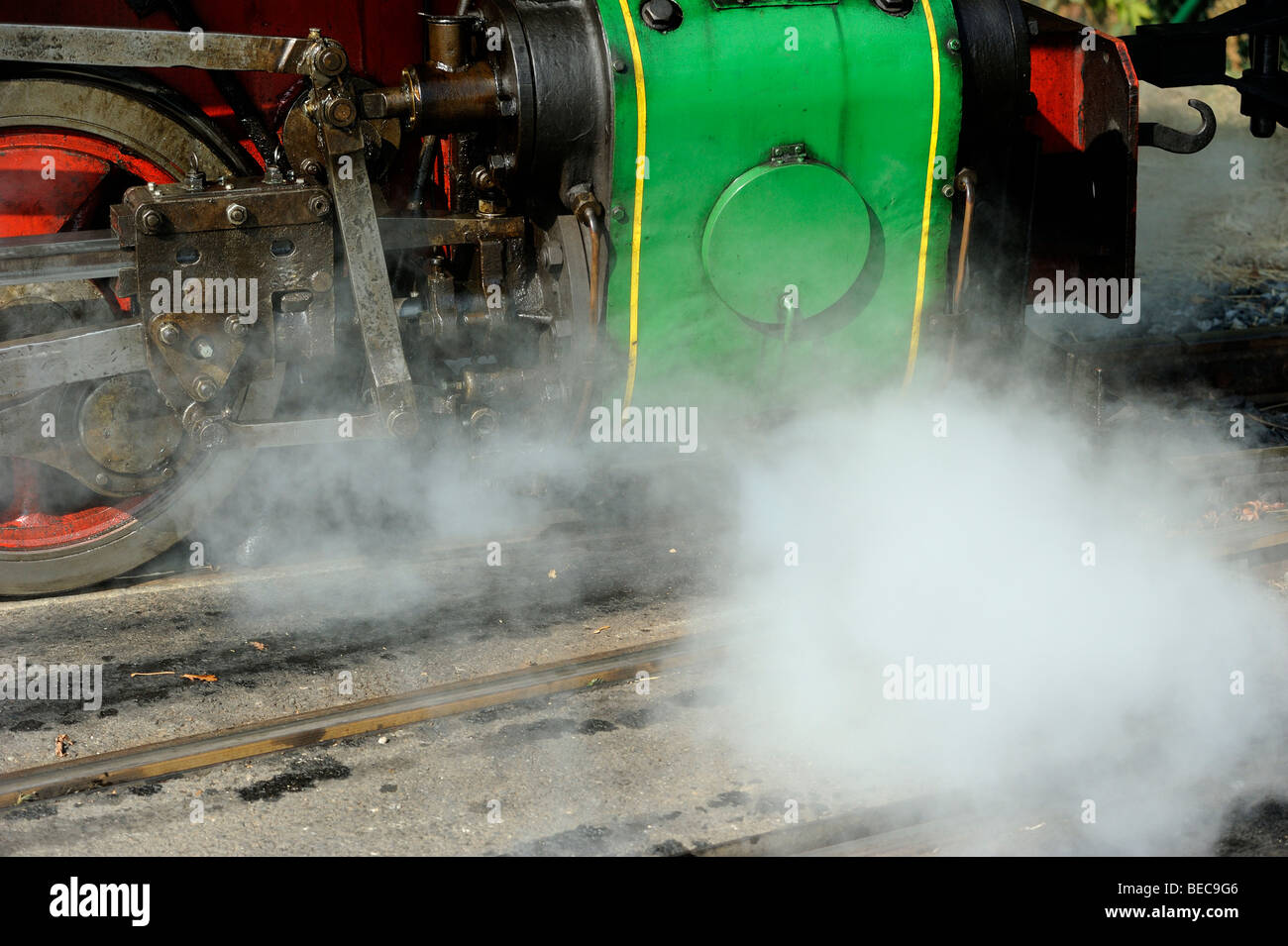 Steam Locomotive coal tank engine railway Stock Photo - Alamy