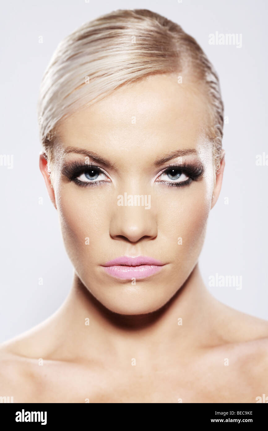 Studio beauty portraits Stock Photo - Alamy