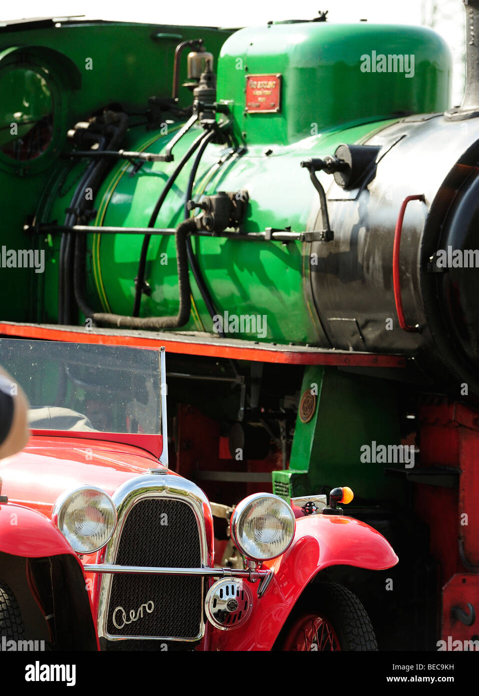 Steam locomotive with coal car hi-res stock photography and images - Alamy