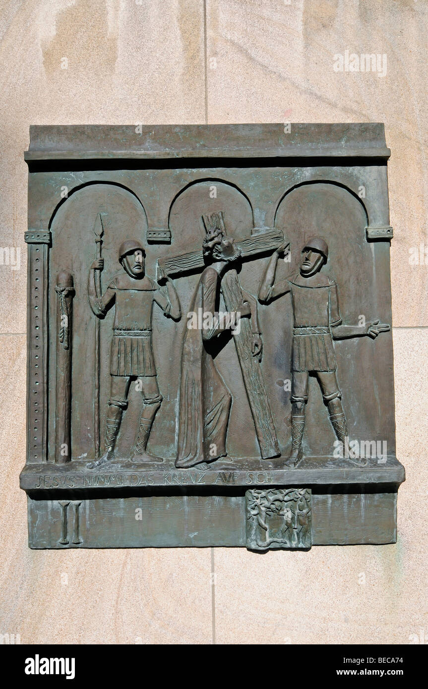 Cloister, crucifixion of Jesus, Stations of the Cross, Christian ...