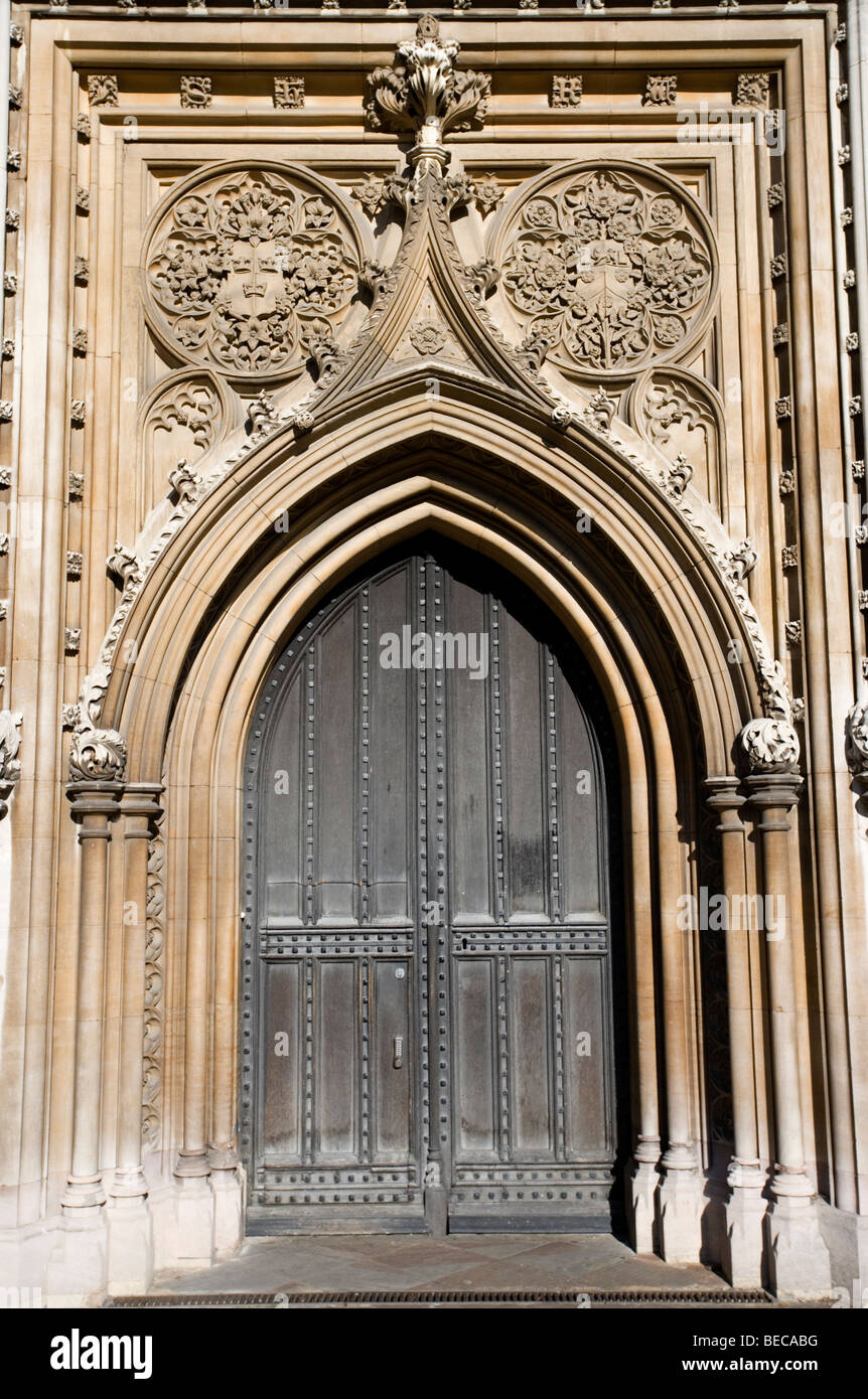 Carved wooden door catholic church hi-res stock photography and images ...