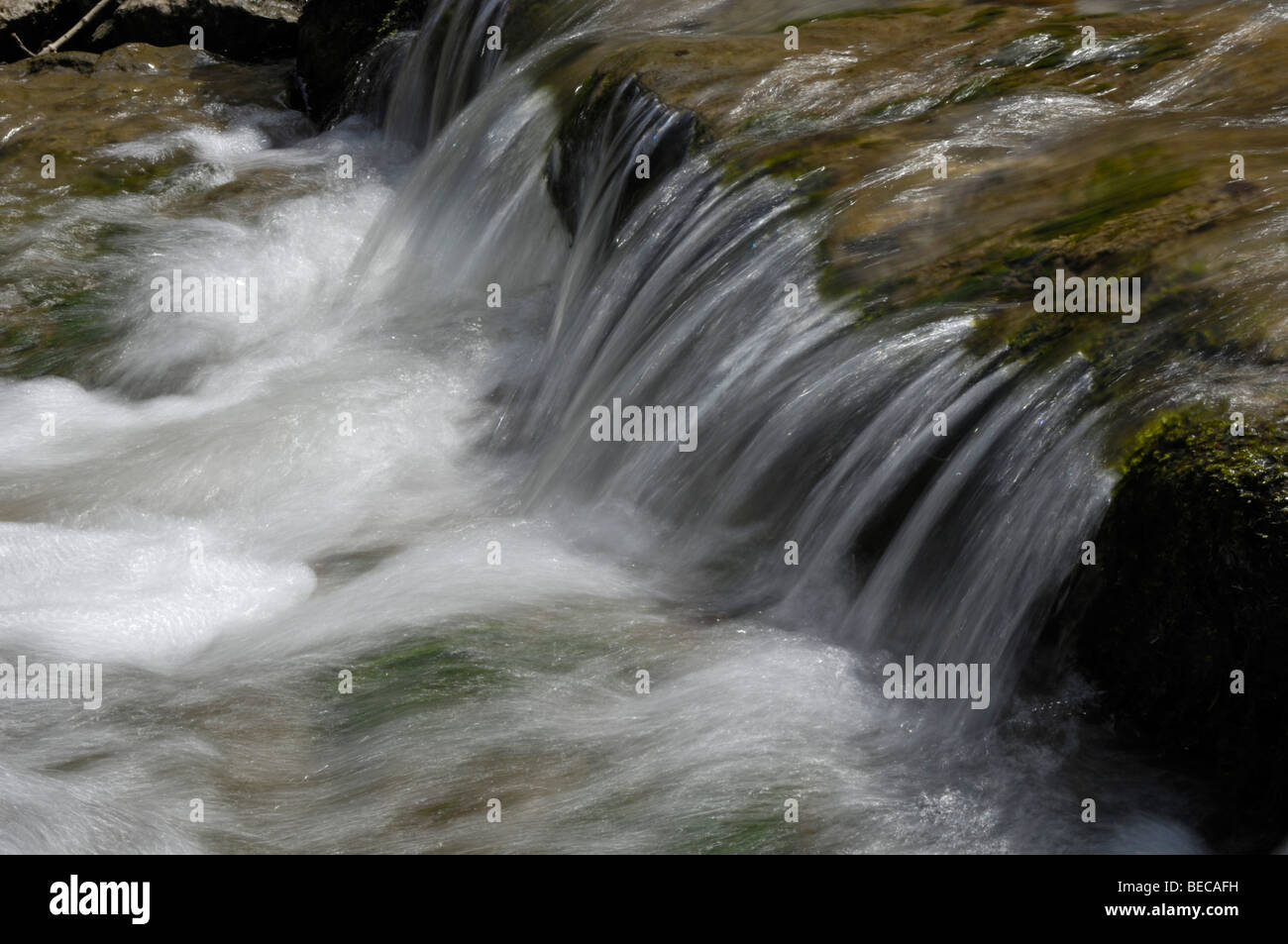 Close up shot small waterfall hi-res stock photography and images - Alamy