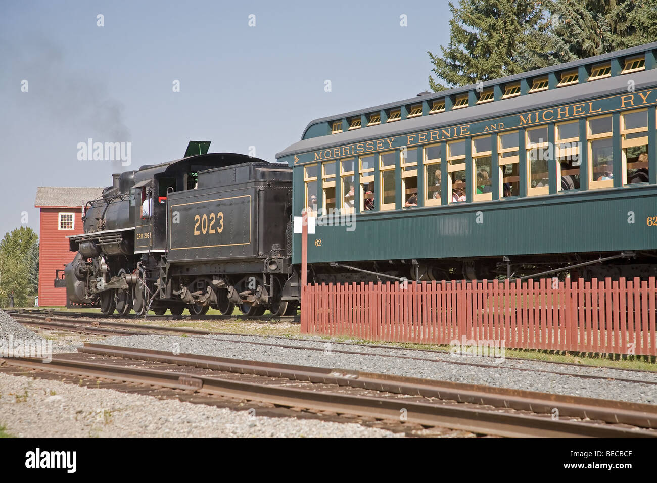 Canadian pacific steam locomotive hi-res stock photography and images - Alamy