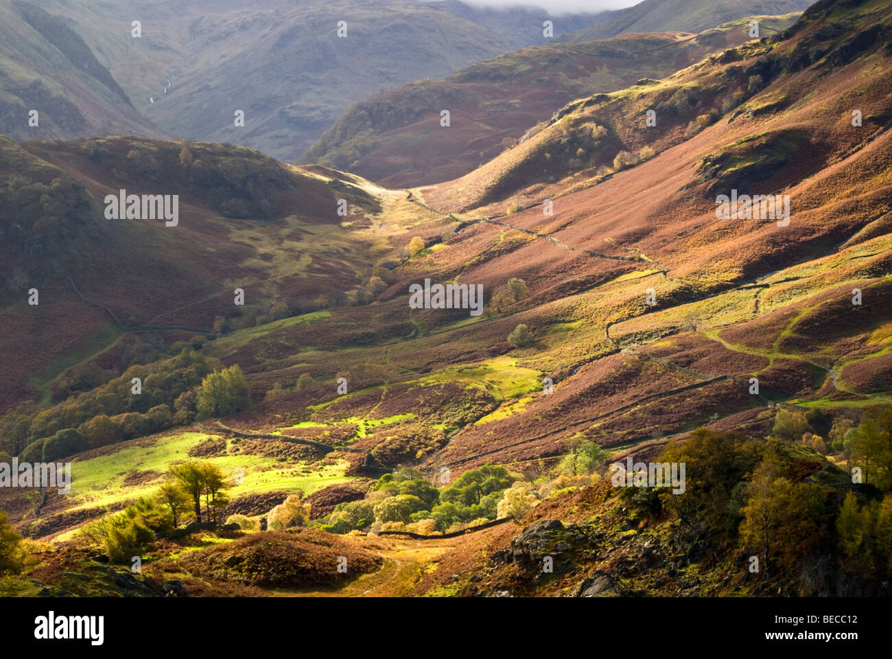 Allerdale Ramble From Castle Cragg Stock Photo - Alamy