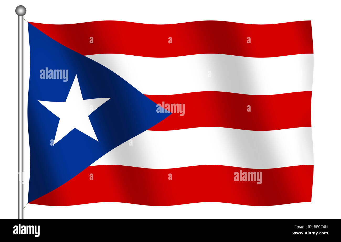Puerto rico flag hi-res stock photography and images - Alamy