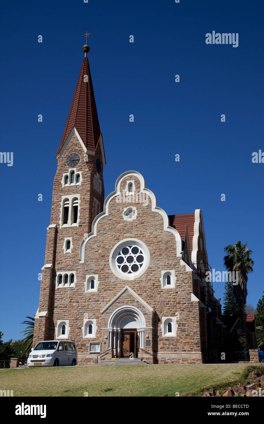 Christ Church (or Christuskirche), Windhoek, Namibia, Africa Stock ...